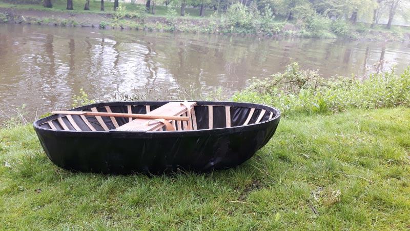 Coracles on the River Taff | The Coracle Society