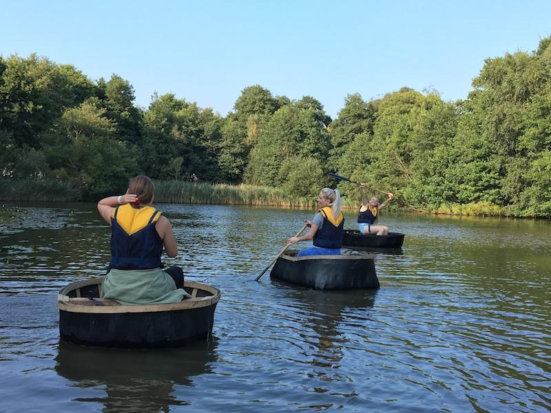 Coracles at England's Medieval Festival | The Coracle Society